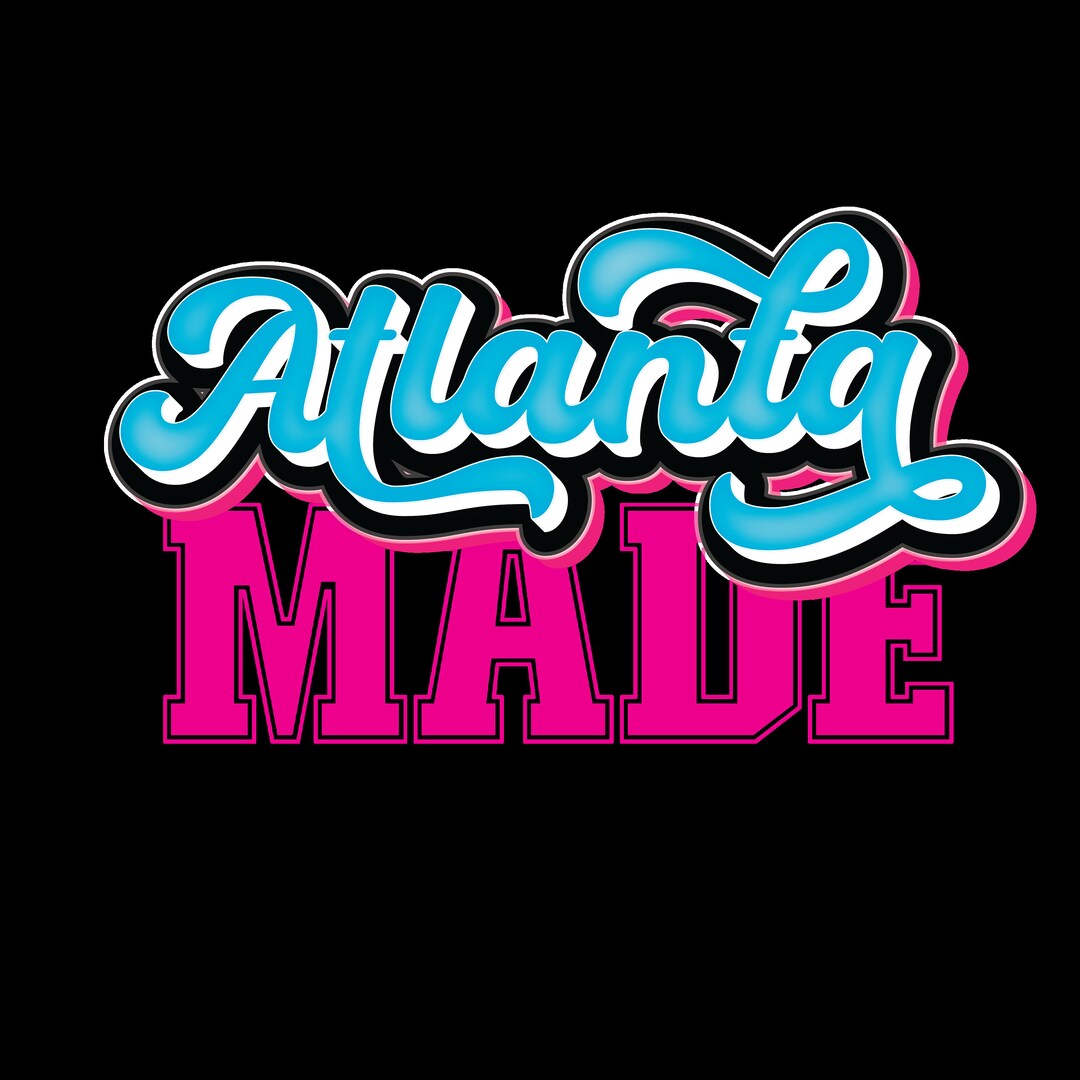 Atlanta Made PNG Artwork ATL Graphics - Etsy
