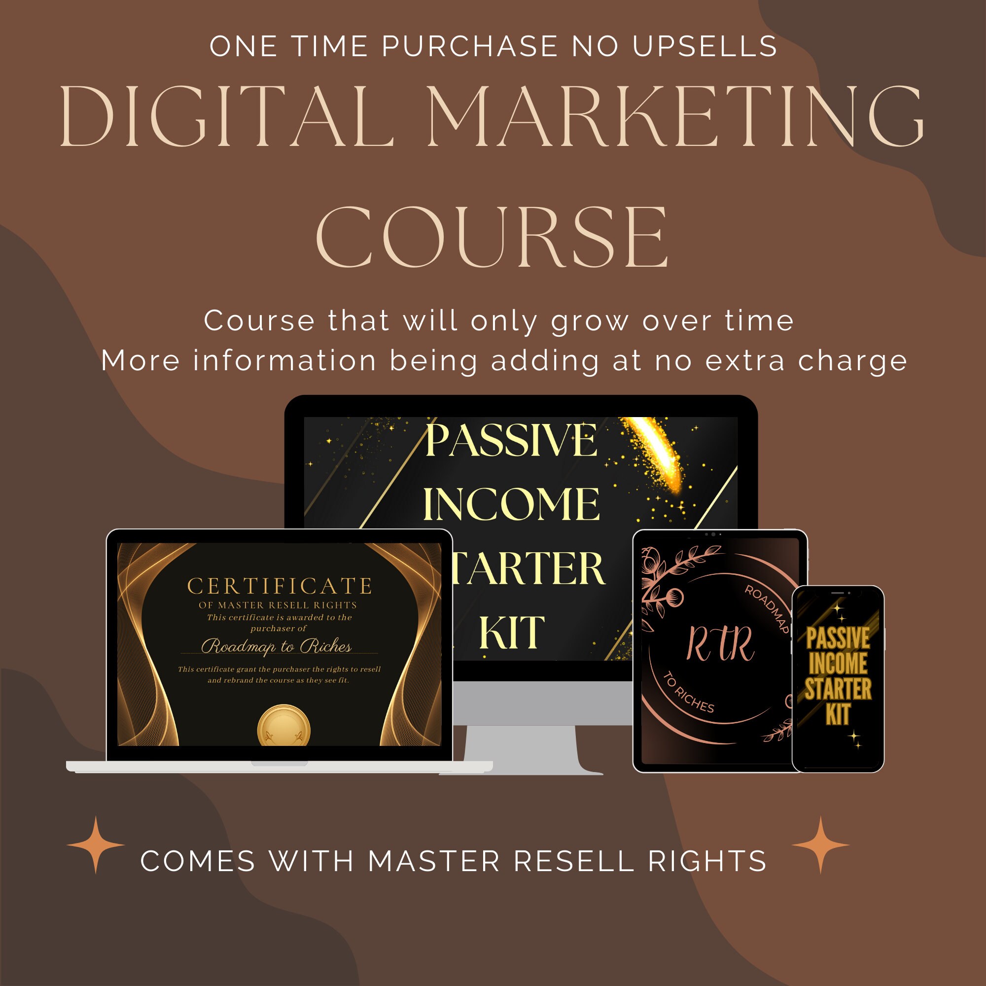 Roadmap To Riches Digital Marketing Course With Master Resell Etsy