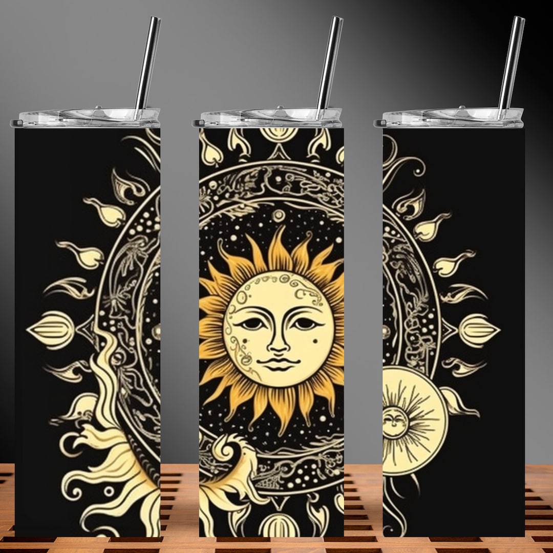 Mystical Sun Sublimation Design for Spiritual and Cosmic Enthusiasts - Etsy