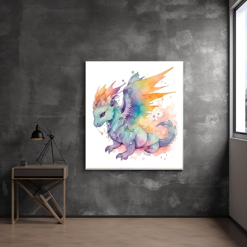 Mystical Creature Wall Art Printable Add a Touch of Magic to - Etsy