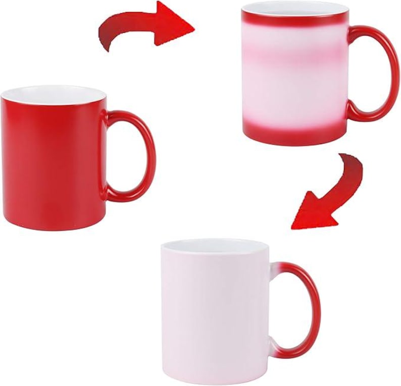 Magic Reveal Mug – Personalized Heat-sensitive Coffee Cup | Hidden ...