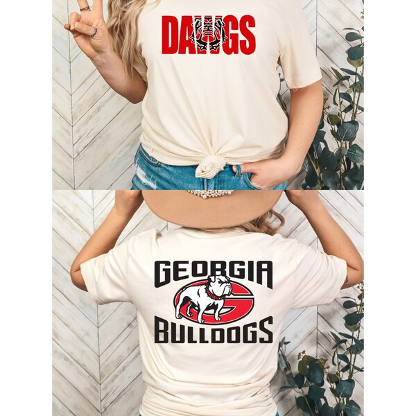 Georgia Bulldogs Font - Etsy
