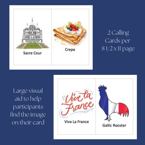 French Bingo - Etsy