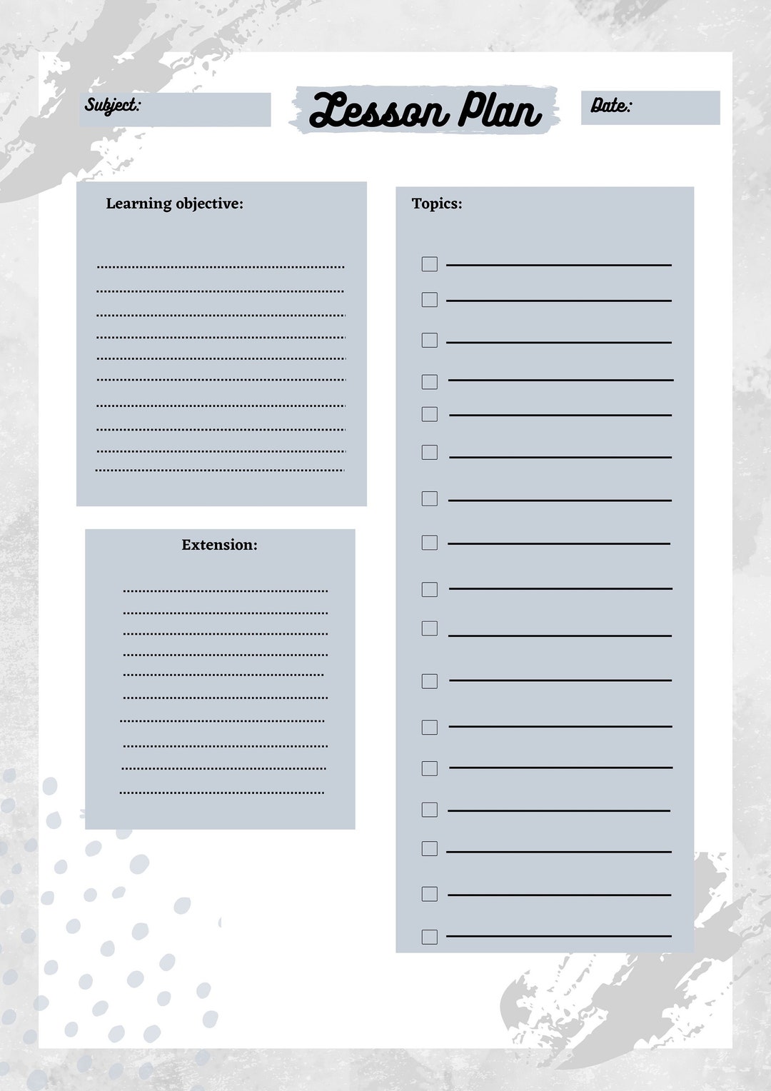 2023 Digital Lesson Planner Template for Ipad, Android Tablets ...