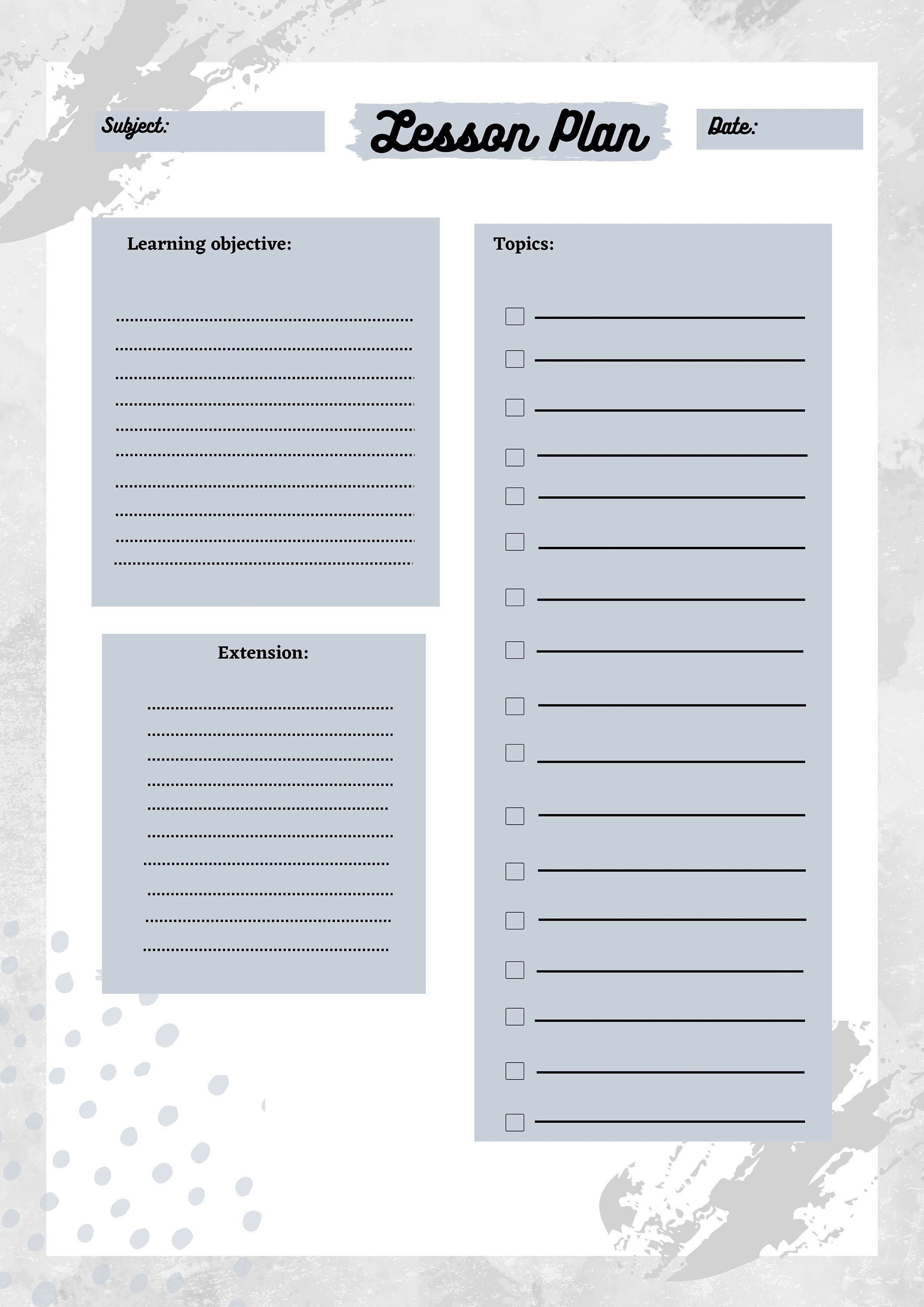 2023 Digital Lesson Planner Template for Ipad, Android Tablets ...