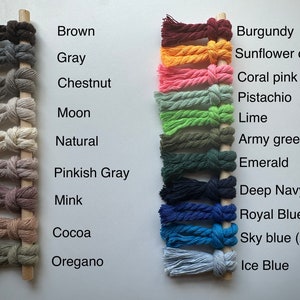 Custom Plant Hanger, Macrame Color Blocking Long, Two Colored Two Toned ...