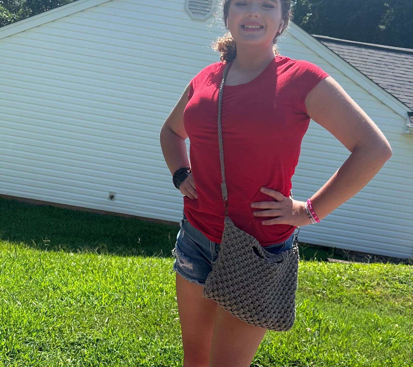 Macrame Hobo Bag, Custom Purse, Pocketbook, Handmade Bag, Adjustable ...