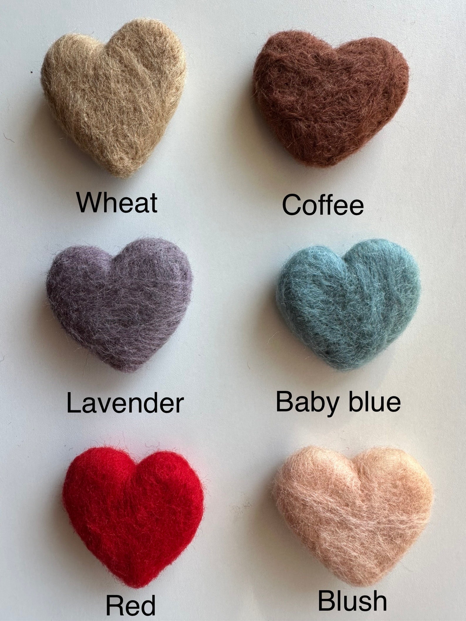 Felted Wool Heart: Kissing Hand First Day of School Gift - Etsy