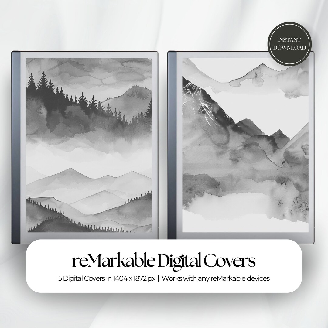 Remarkable Templates | Remarkable 1 & 2 | Tablet Sleep Screen ...