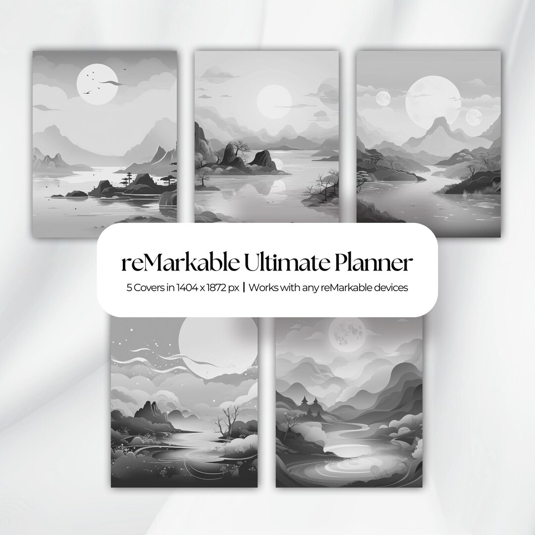 Remarkable Templates | Remarkable 1 & 2 | Tablet Sleep Screen ...