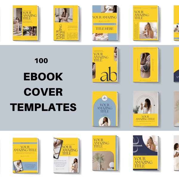 Book Cover Design Canva - Etsy