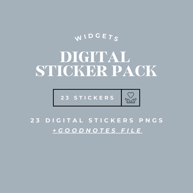 Goodnotes Stickers | Neutral Planner Stickers and Widgets | Digital ...