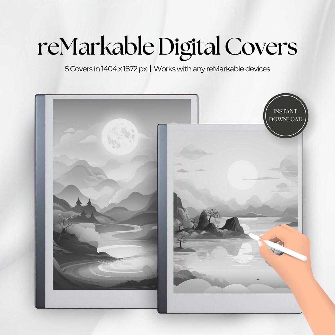 Remarkable Templates | Remarkable 1 & 2 | Tablet Sleep Screen ...