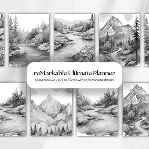 Remarkable 1 | Sleep Screen | Remarkable 2 Templates | Covers and Page ...