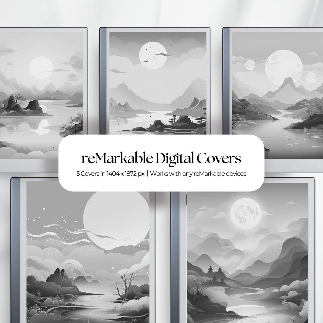 Remarkable Templates | Remarkable 1 & 2 | Tablet Sleep Screen ...