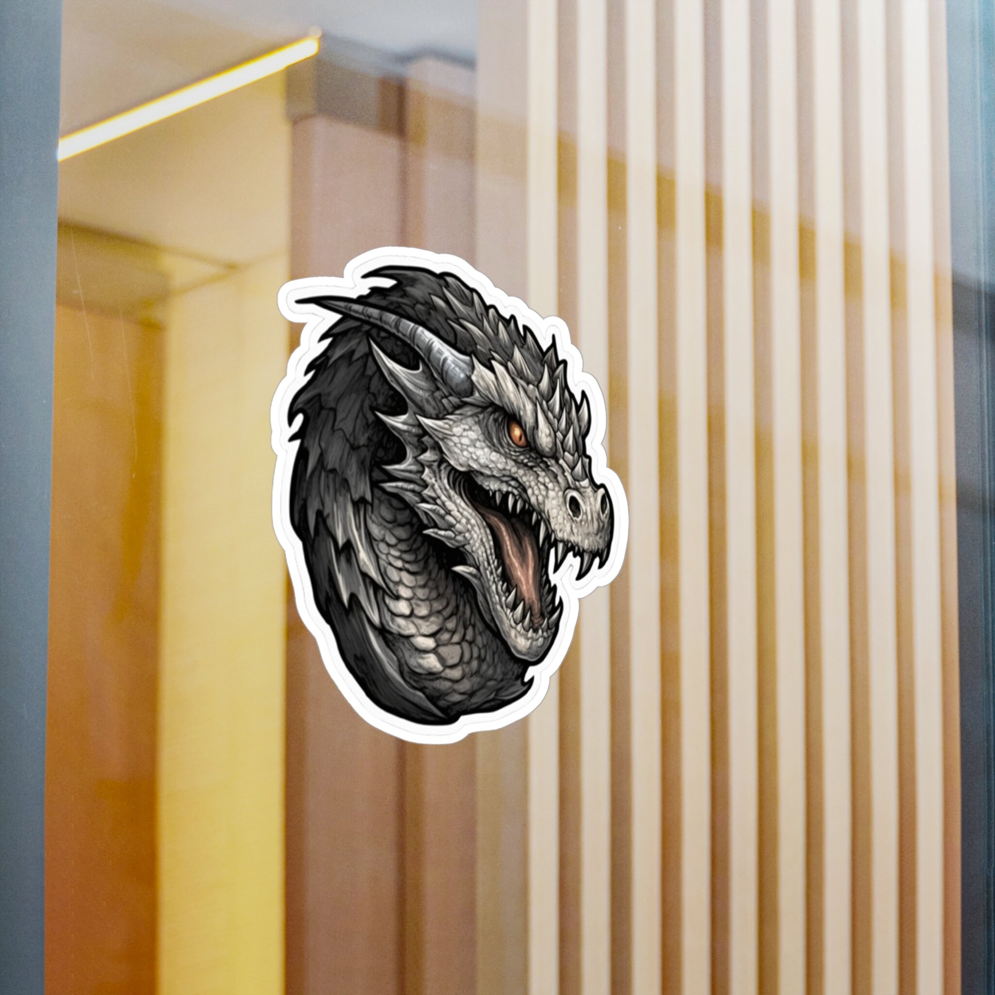 Dragon Vinyl Decals - Etsy