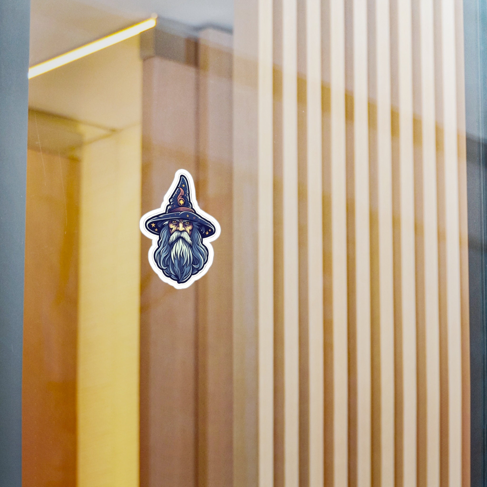 Wizard Vinyl Decal Sticker - Etsy