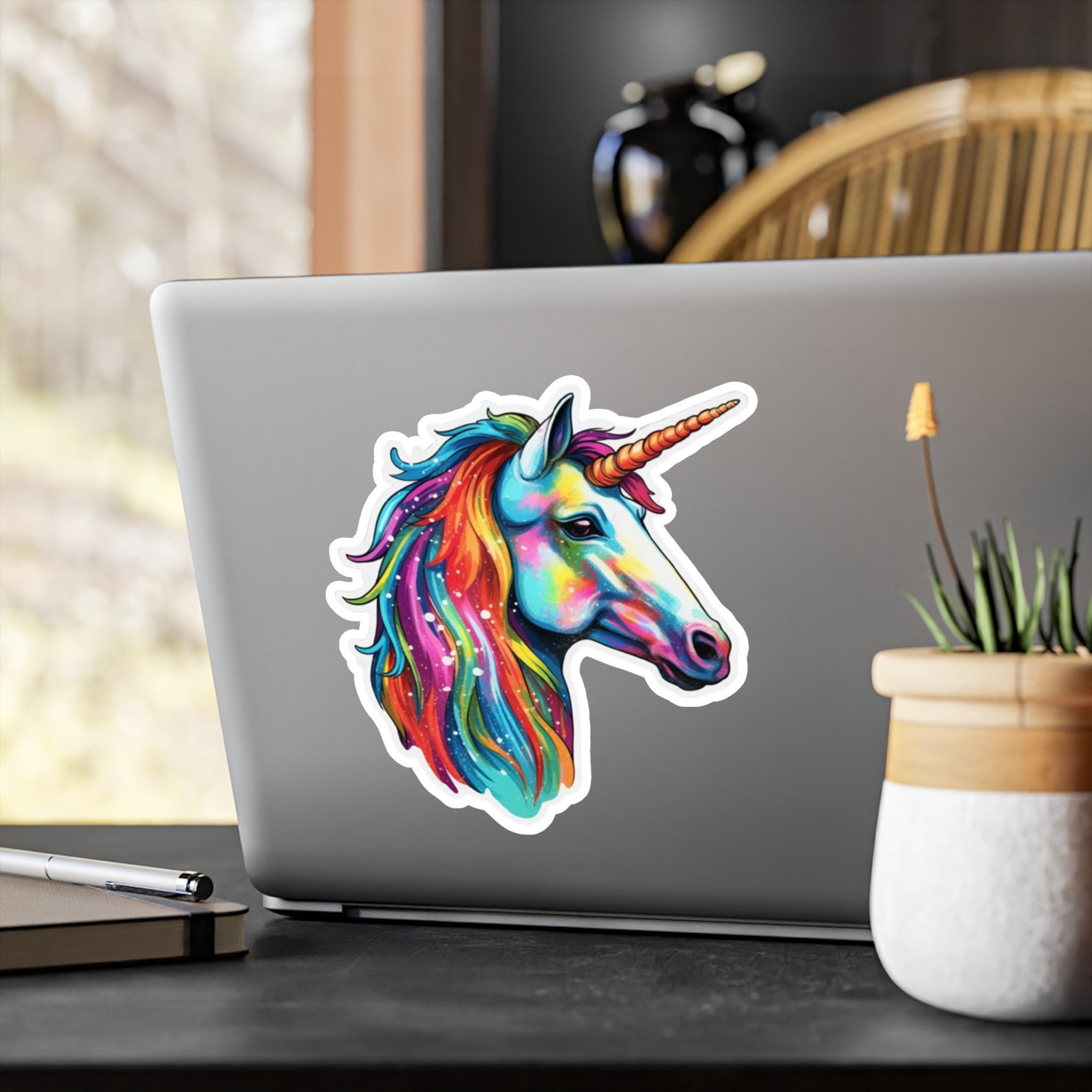 Cute Unicorn Vinyl Decals - Etsy