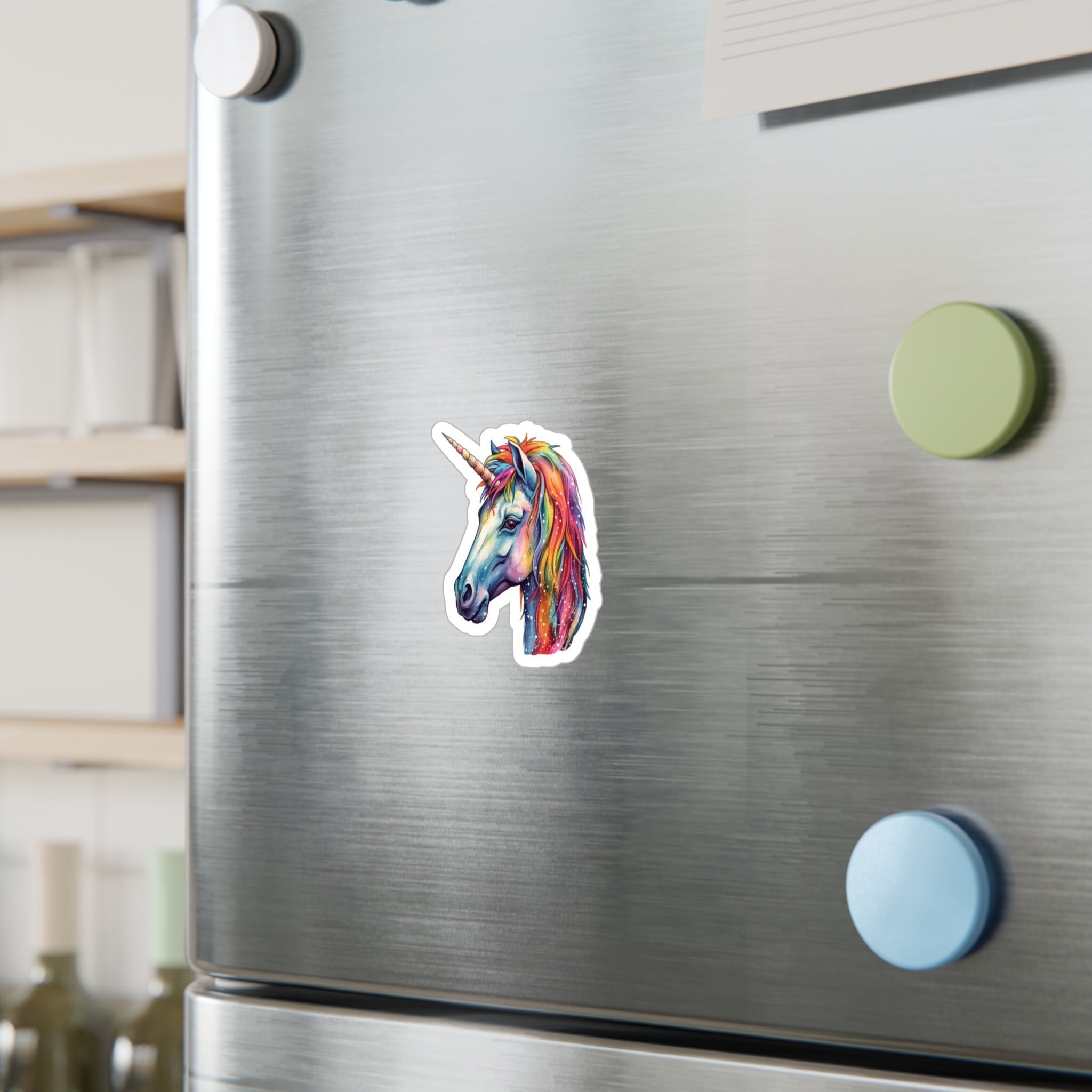 Cute Unicorn Vinyl Decals - Etsy