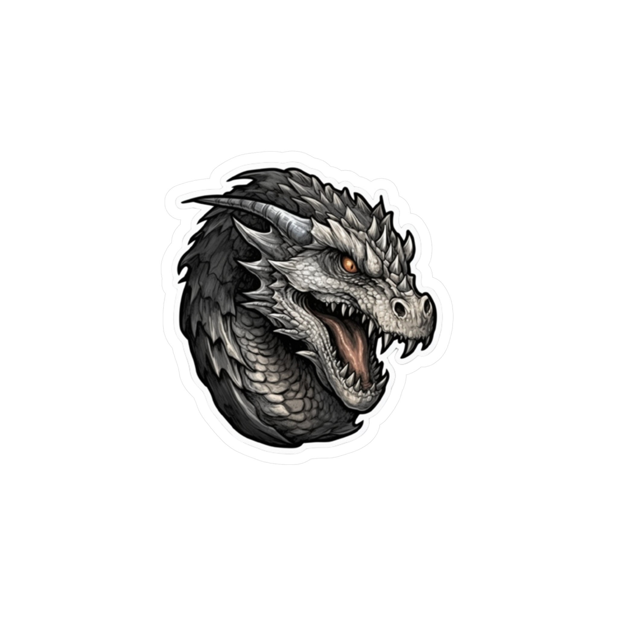 Dragon Vinyl Decals - Etsy