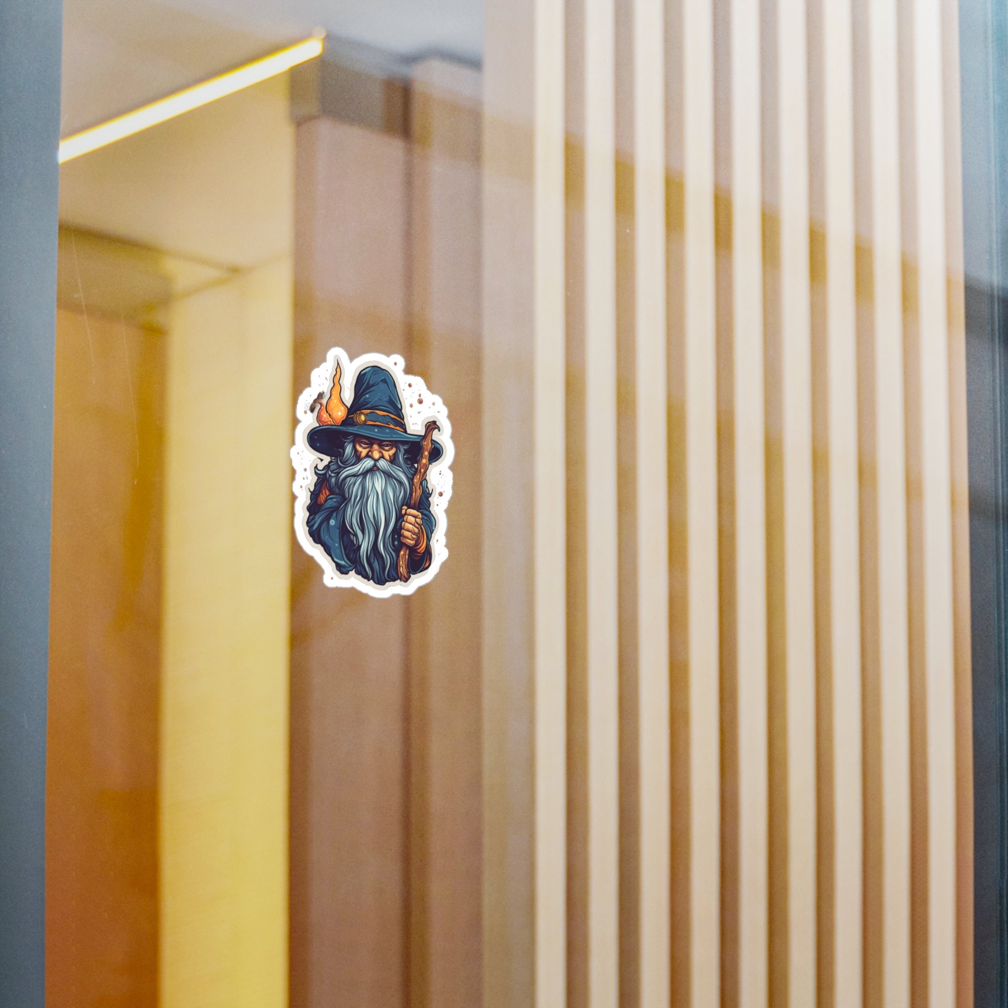 Wizard Vinyl Decal Sticker - Etsy