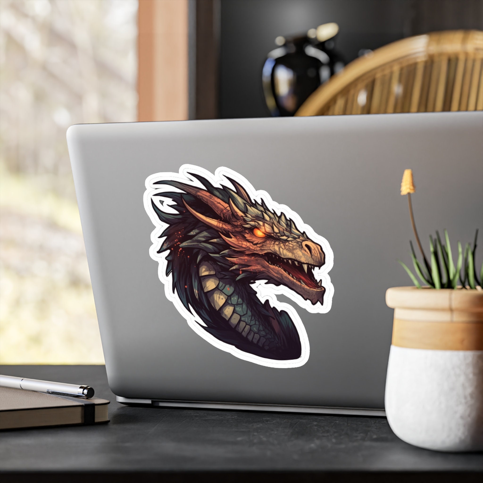 Dragon Vinyl Decals - Etsy