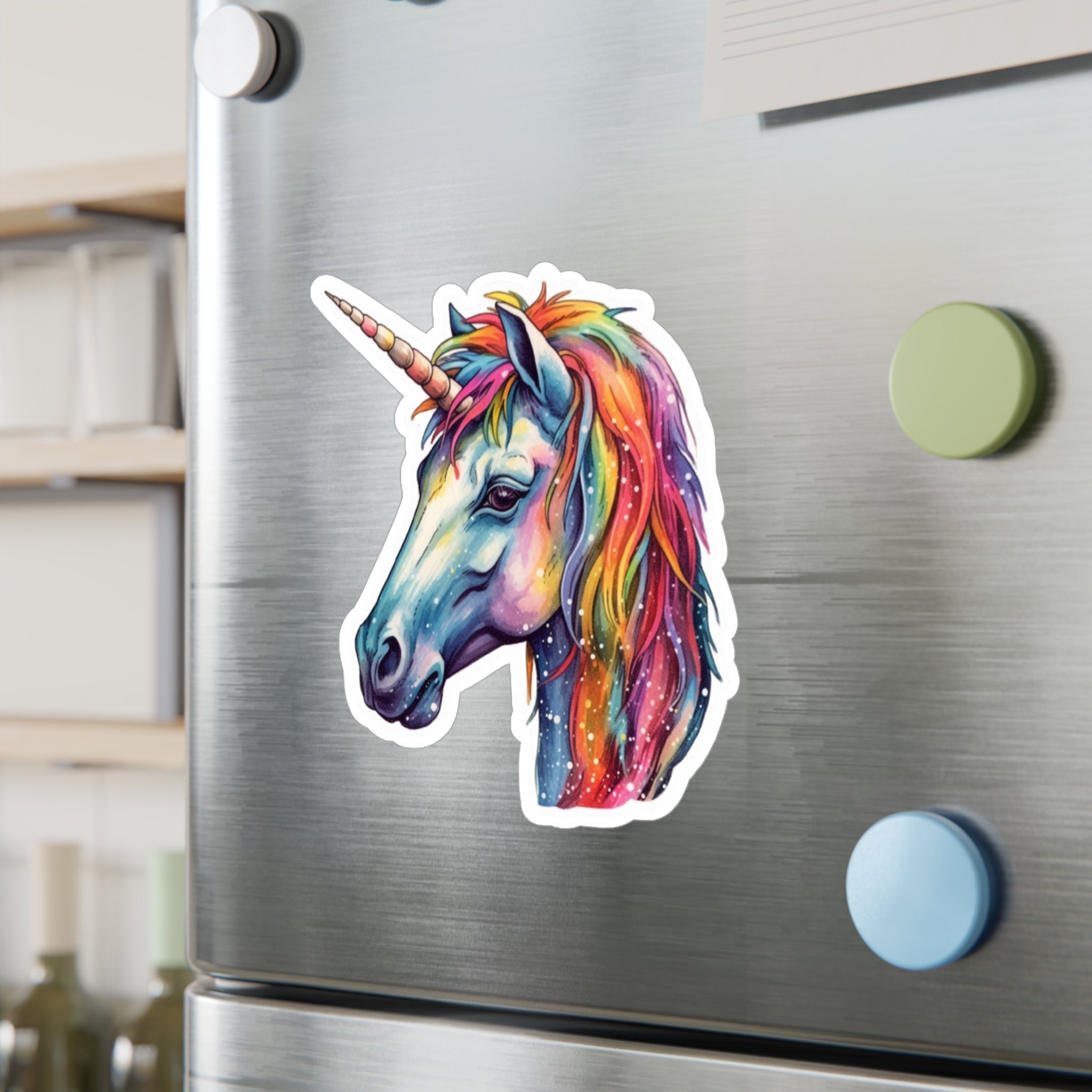 Cute Unicorn Vinyl Decals - Etsy