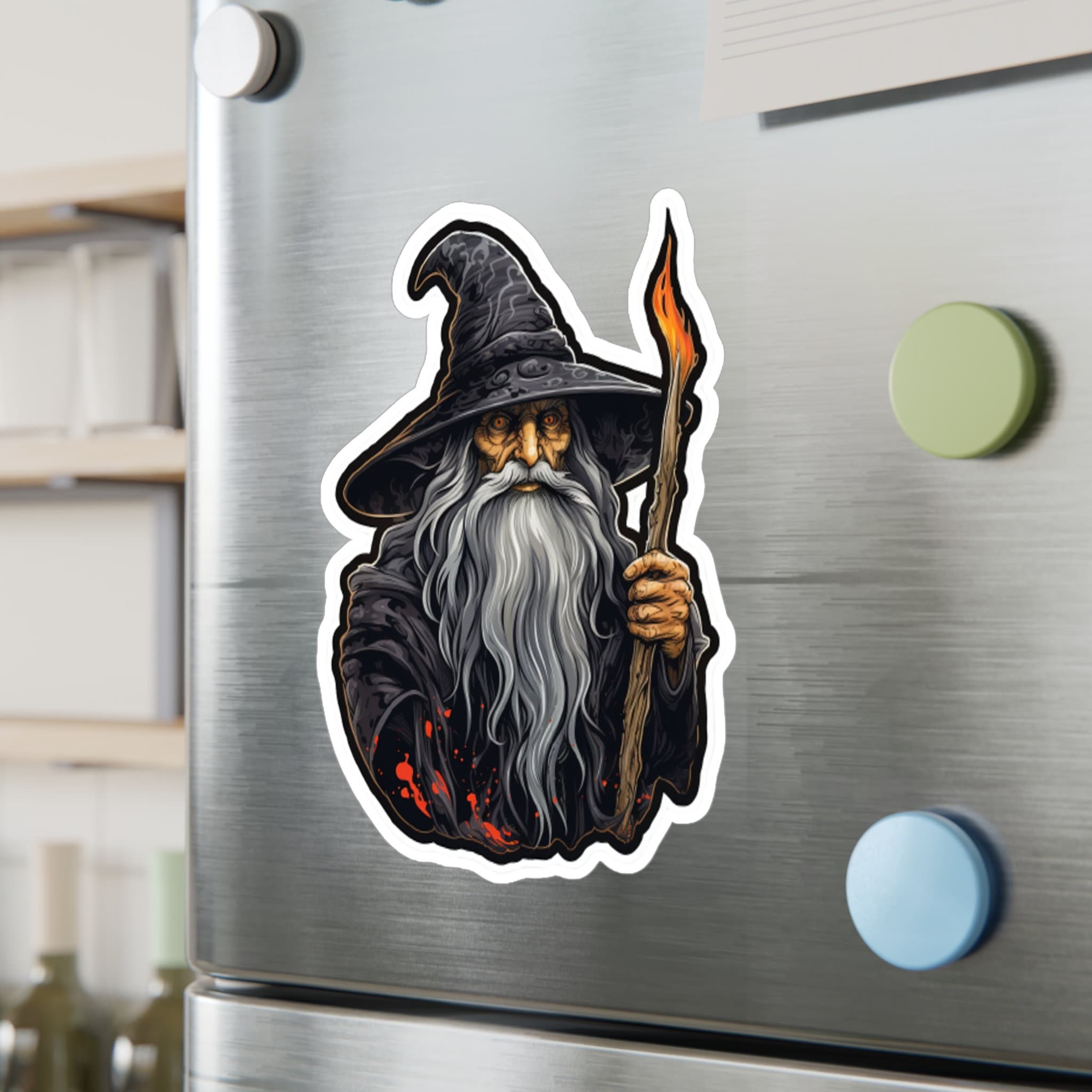 Evil Wizard Vinyl Decals - Etsy