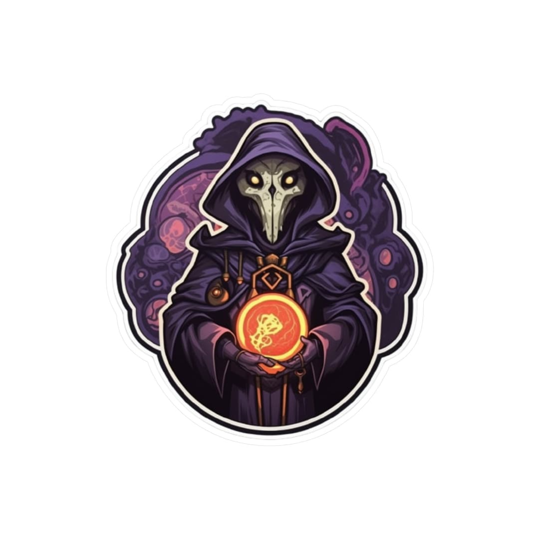 Warlock Vinyl Decal Sticker - Etsy