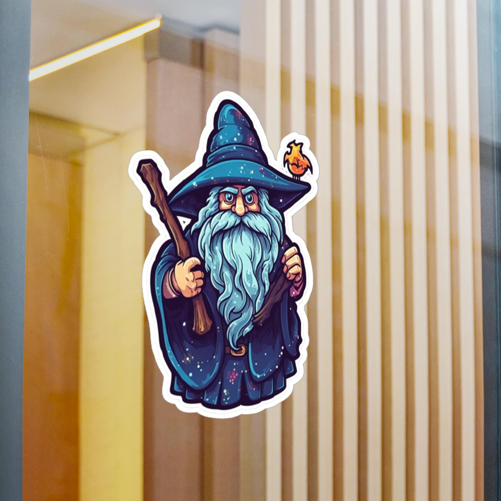 Wizard Vinyl Decal Sticker - Etsy