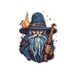 Wizard Vinyl Decal Sticker - Etsy