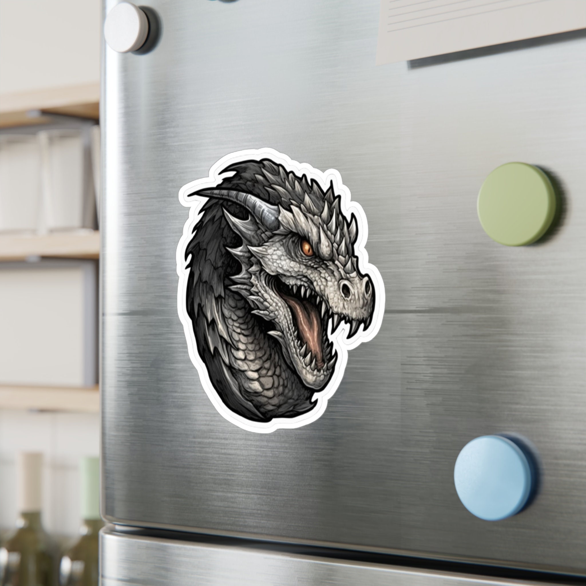 Dragon Vinyl Decals - Etsy