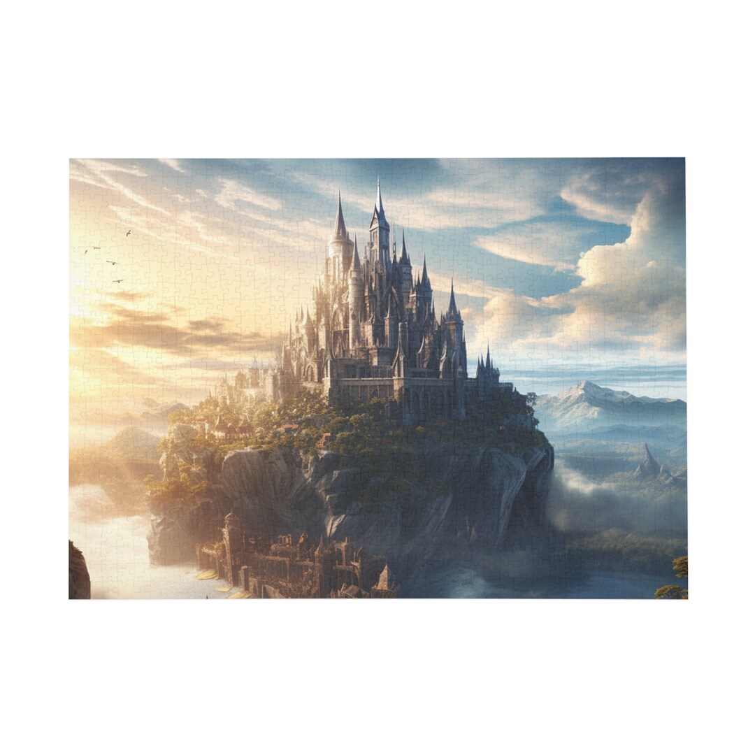 Ancient Castle Puzzle (96, 252, 500, 1000-piece) - Etsy