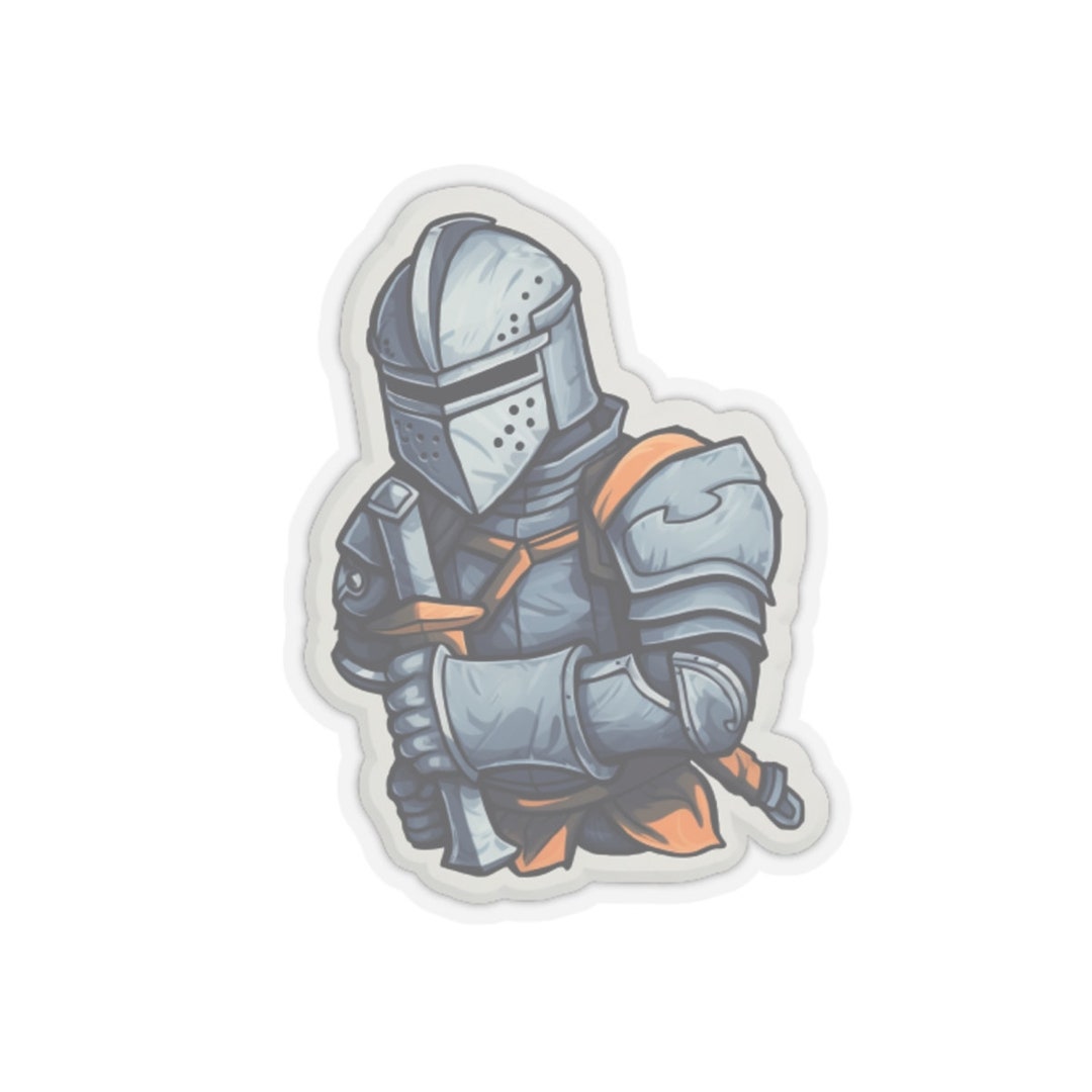 Cool Knight Stickers - Etsy