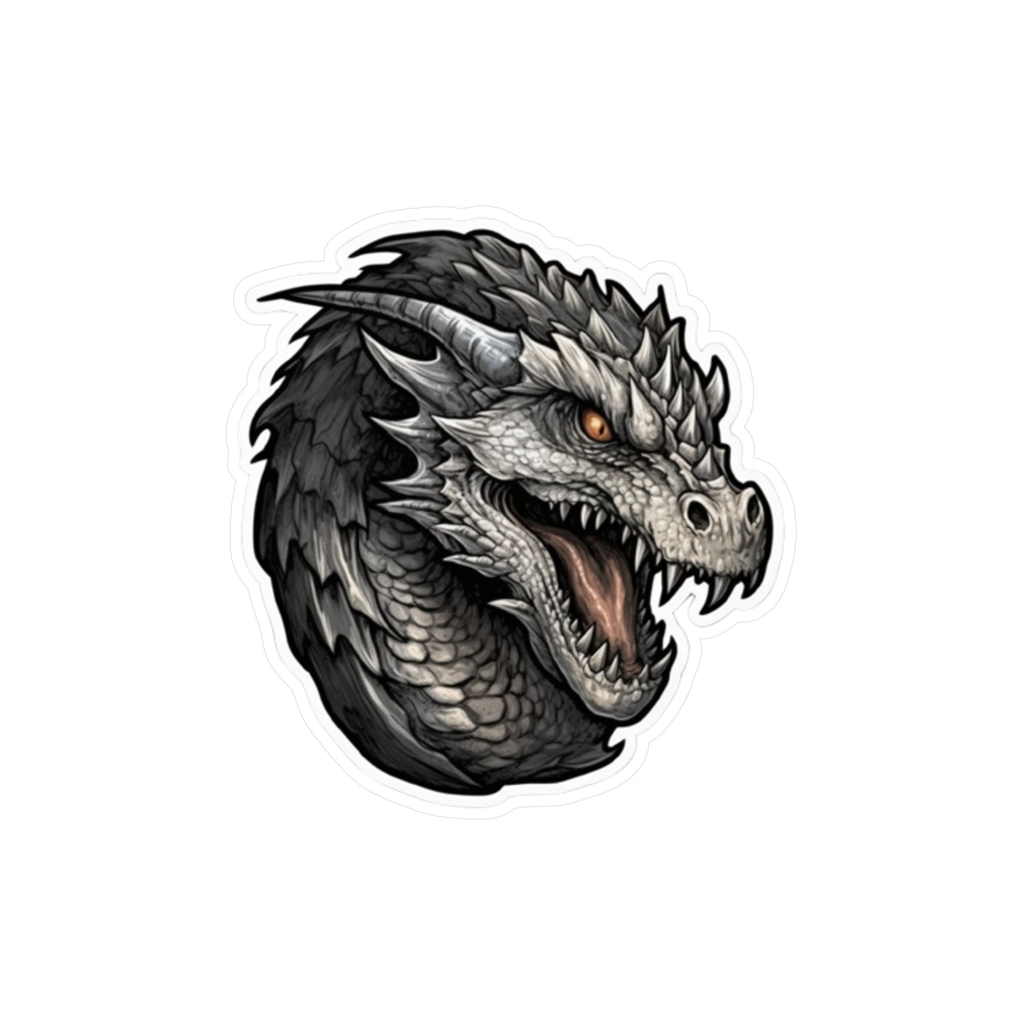 Dragon Vinyl Decals - Etsy