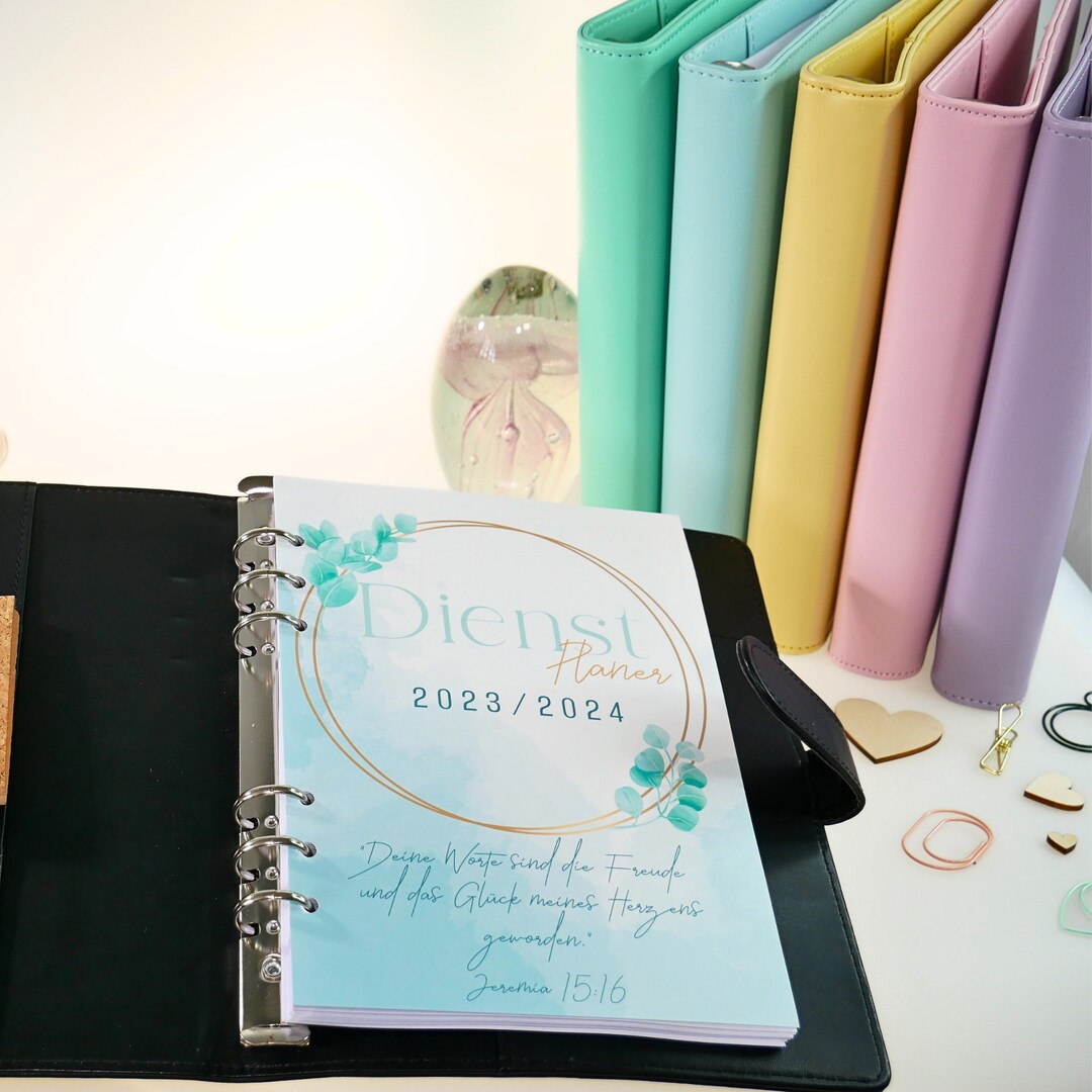 Duty Planner Service Year 2023/2024 Paper Insert for Ring Binder A5 - Etsy