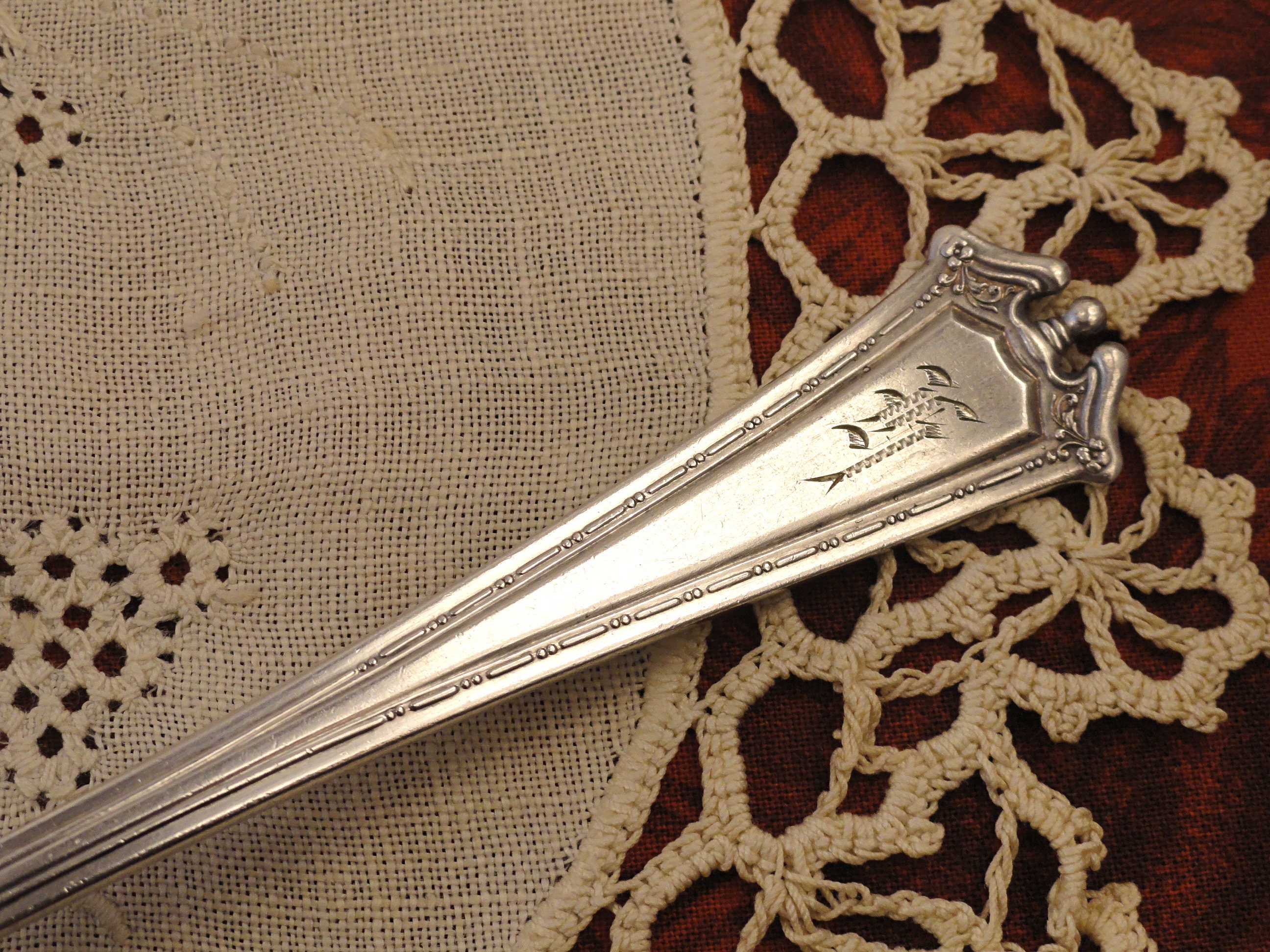 Antique Jelly Server Arts & Crafts Silver Plated _ 1914 Continental ...