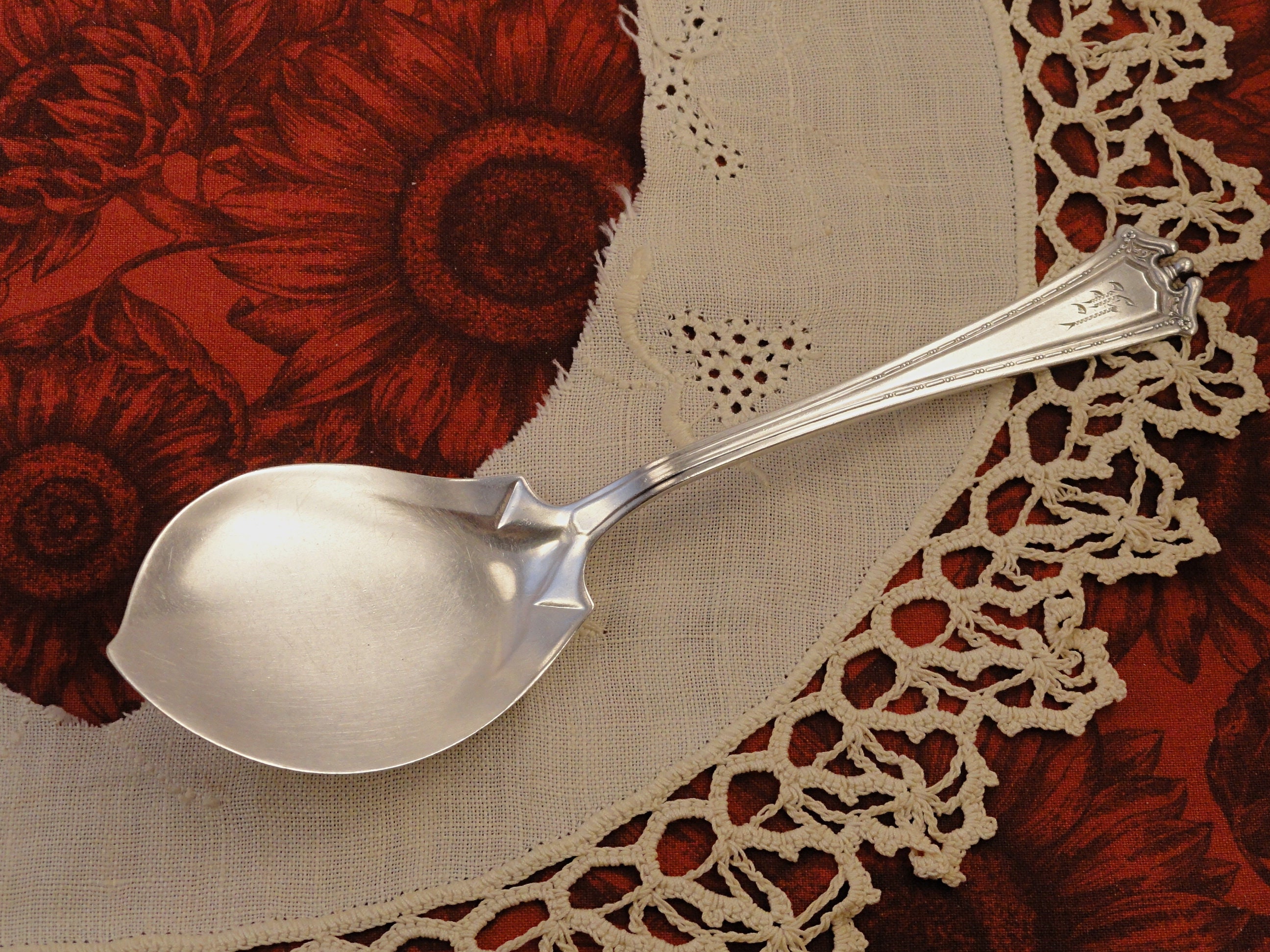 Antique Jelly Server Arts & Crafts Silver Plated _ 1914 Continental ...