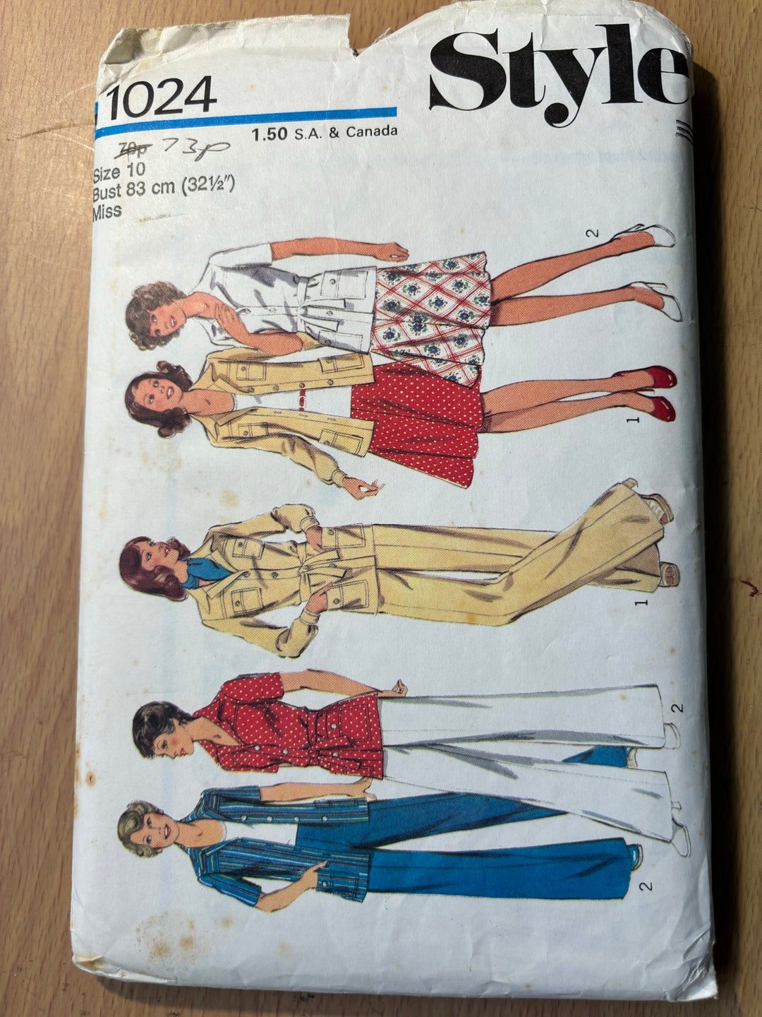 1975 Style 1024 Sewing Pattern - Etsy