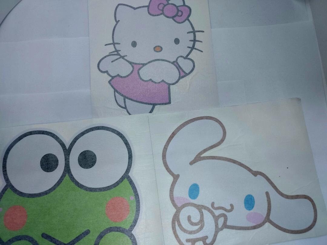 Kawaii Car Vinyl Stickers - Etsy