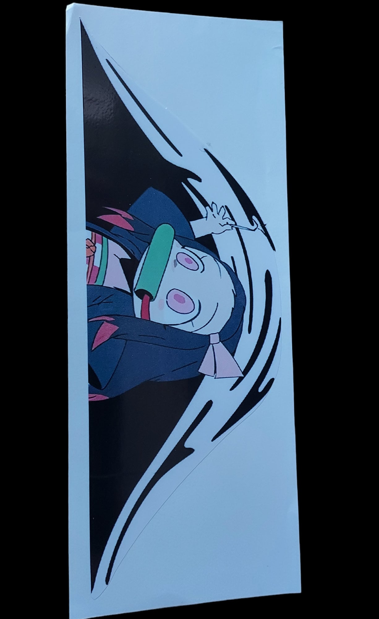 Anime Peeker Car Sticker - Etsy