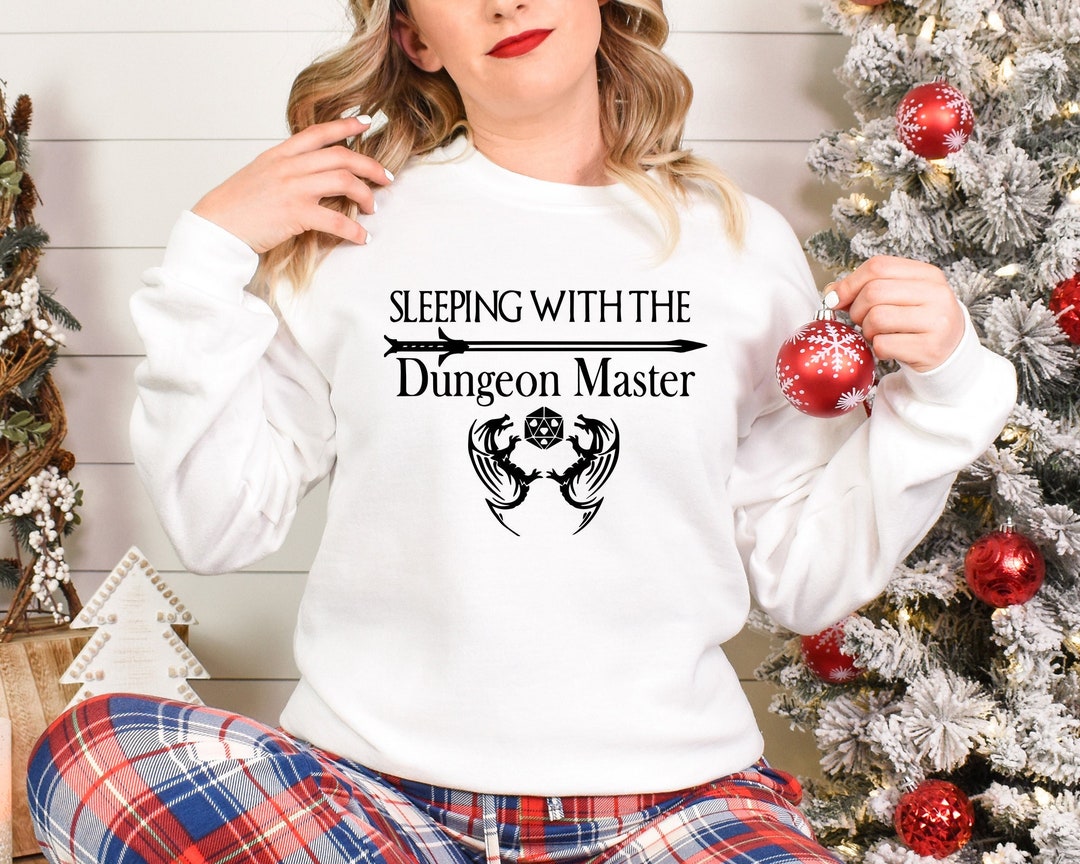 Sleeping With the Dungeon Master Shirt, Gift for Dungeons Master ...