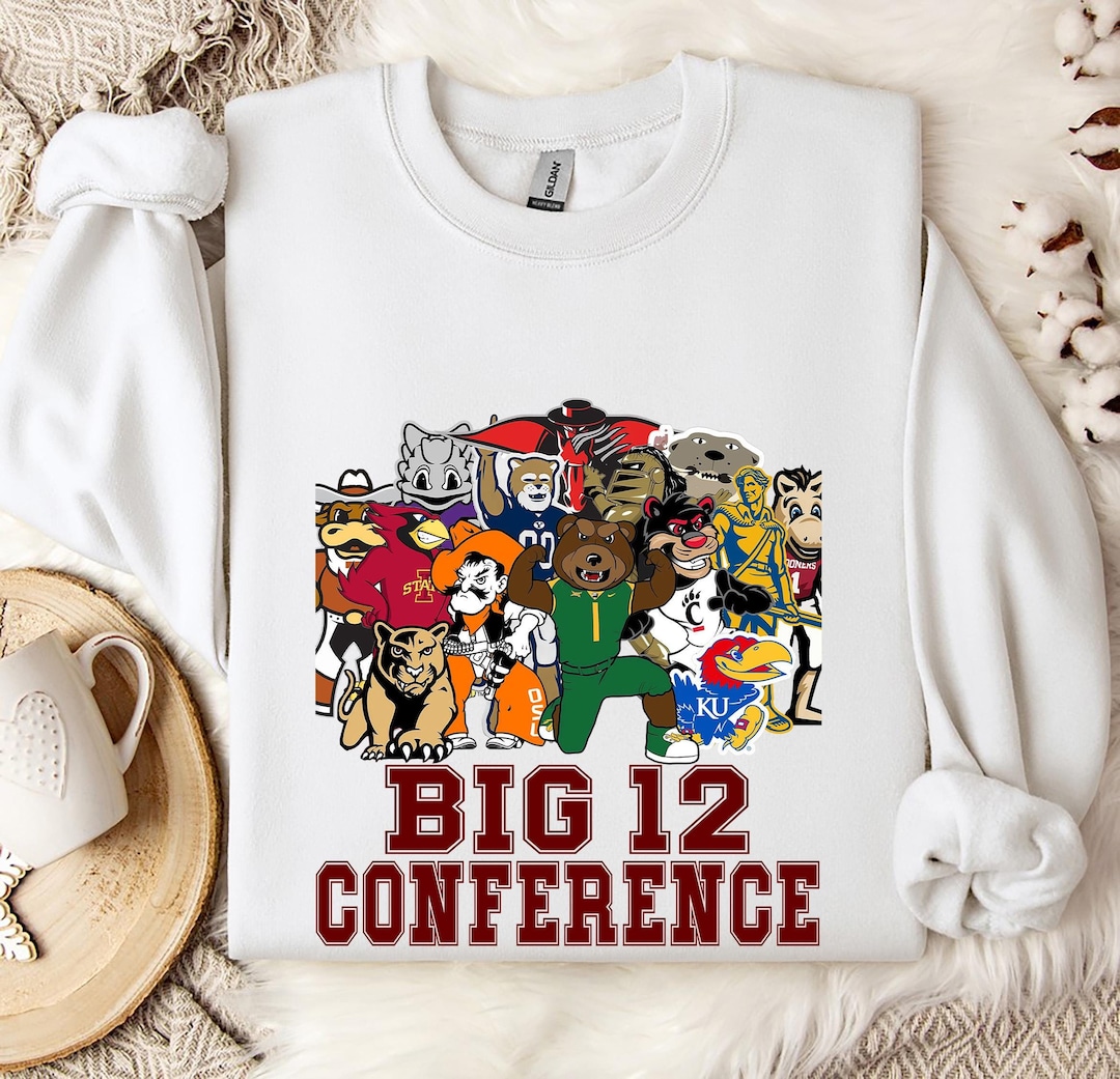 Big 12 Mascot College Football Shirt Sweatshirt Hoodie, College ...