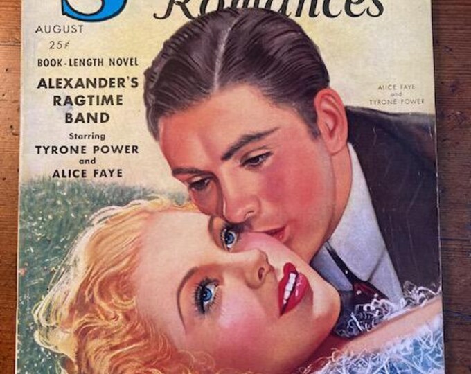 Tyrone Power, Alice Faye Screen Romances Magazine, Pics of Grant ...
