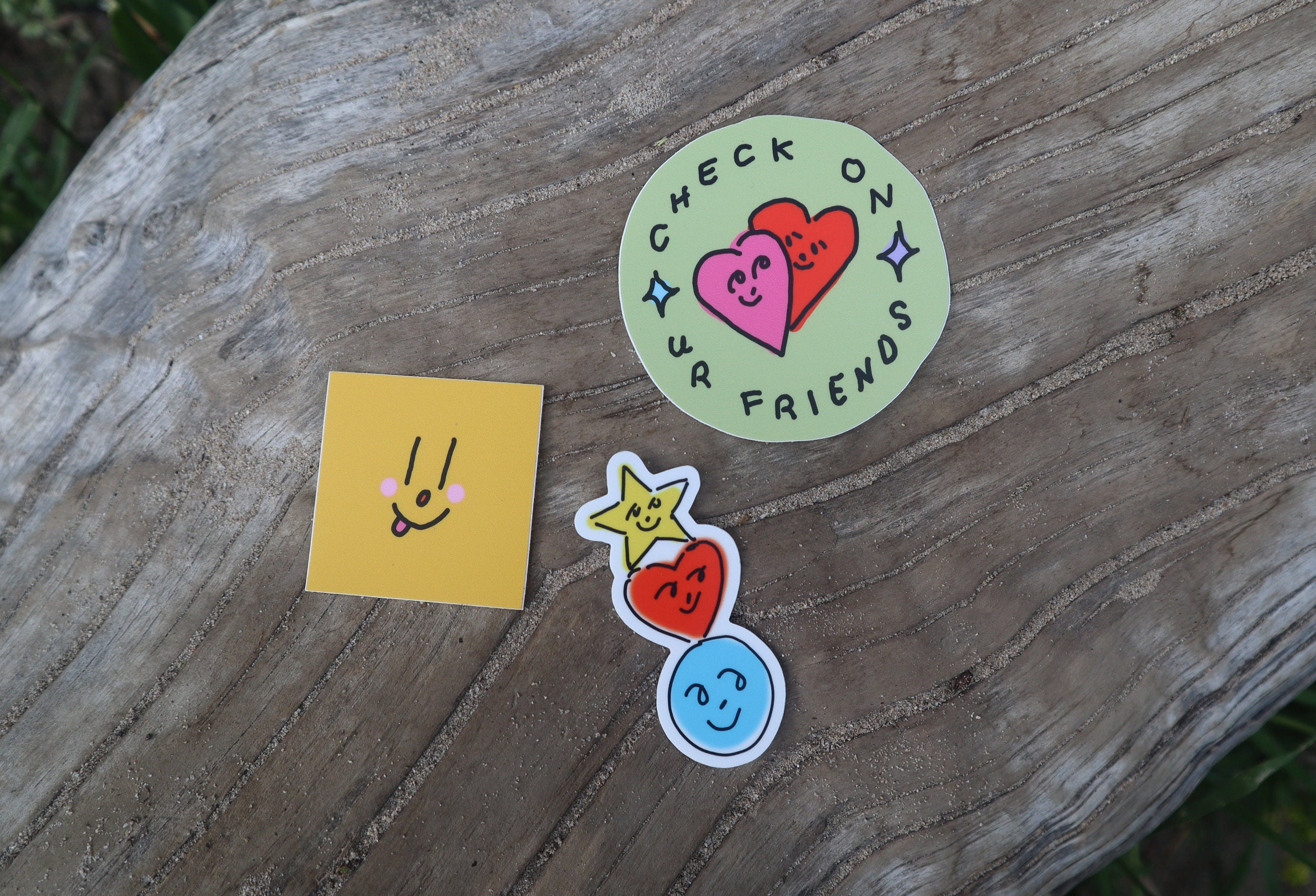 Check on Ur Friends Sticker - Etsy
