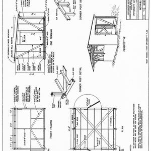 Ultimate Shed Plans With Integrated Storage - Etsy
