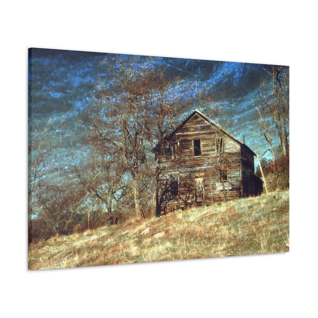 Keef's House Color Photo on Canvas Wall Art Decor High Quality Print - Etsy