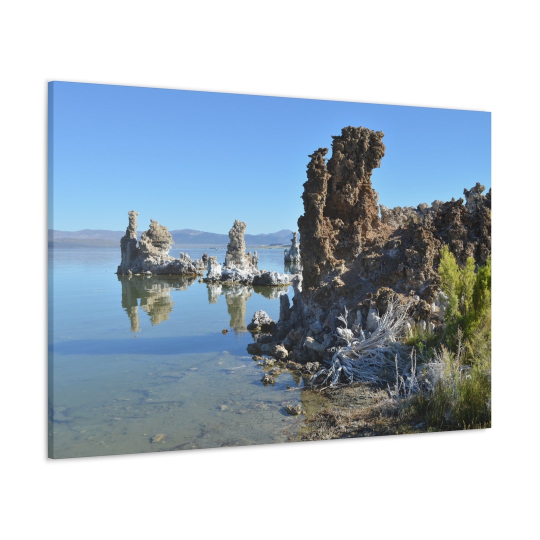 Shoreline Tufas on Mono Lake Color Photo on Canvas State Natural ...