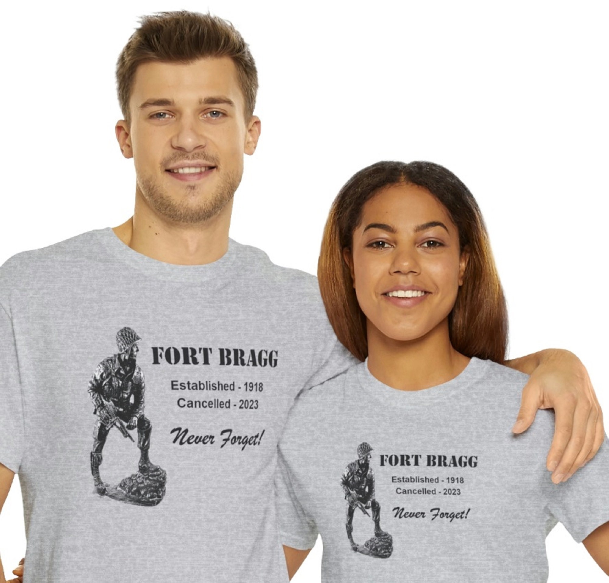 Fort Bragg "never Forget" T-shirt - Etsy