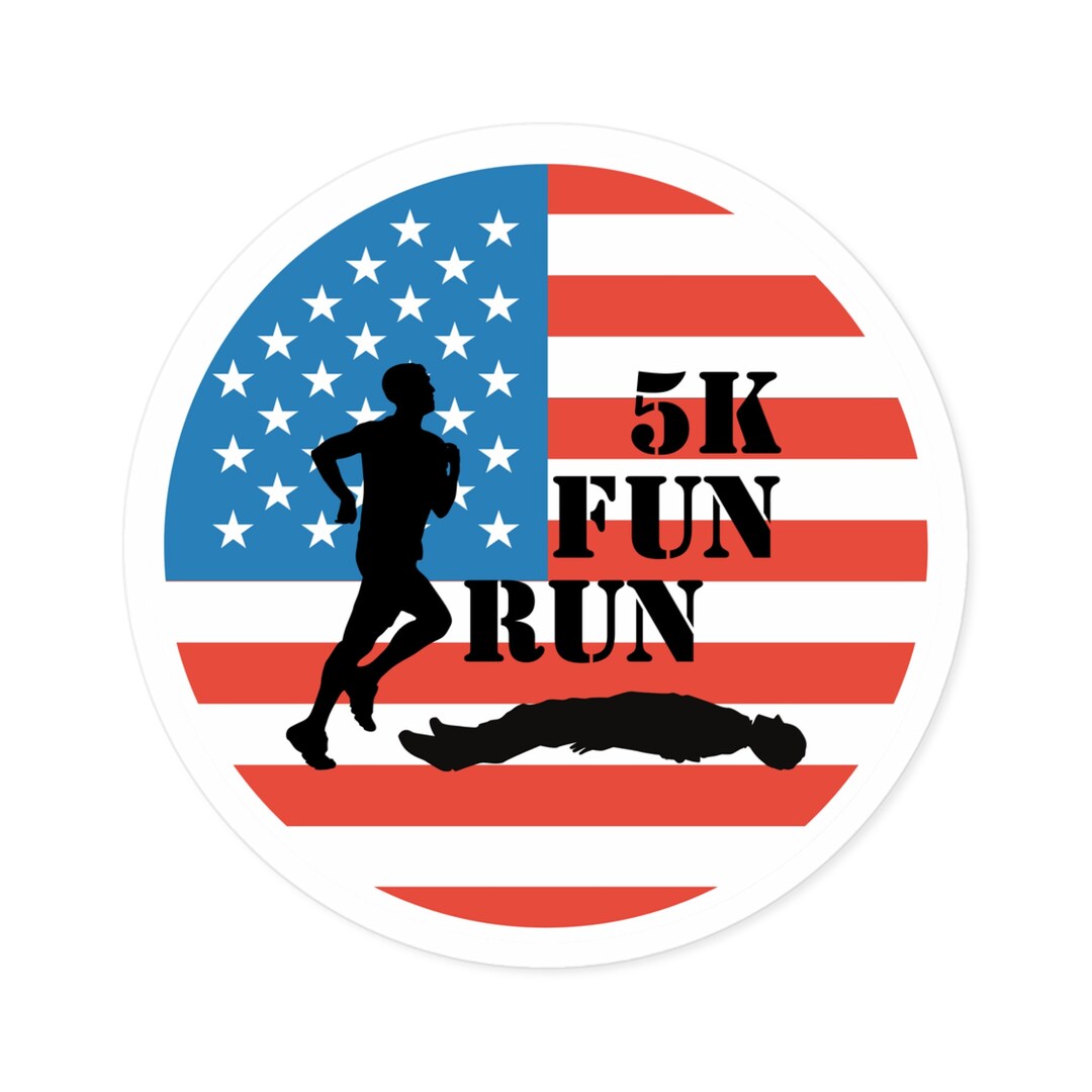 5K Fun Run, Military Stickers, Funny Military Stickers, Running ...